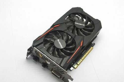 Видеокарта 2Gb Gigabyte GV-N1050OC-2GD PCI-E