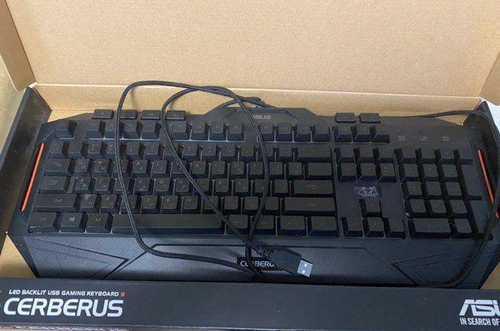 Игровая клавиатура asus cerberus