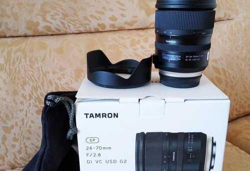 Tamron SP 24-70mm G2 для Canon EF