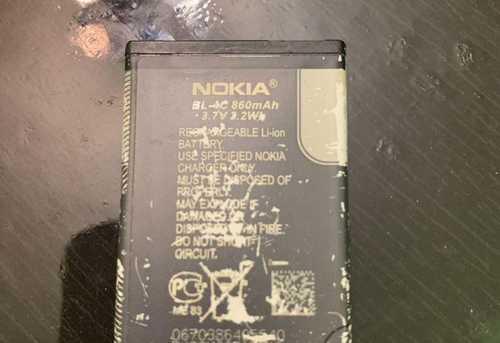 Аккумулятор для nokia BL-4C (BL-5C) оригинал