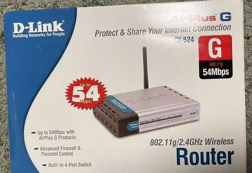 Роутер D-link DL-524