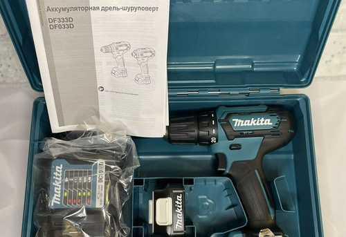 Аккумуляторная дрель шуруповерт makita