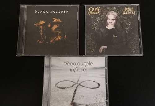 3шт.CD цена за все. Black Sabbath Ozzy Deep Purple