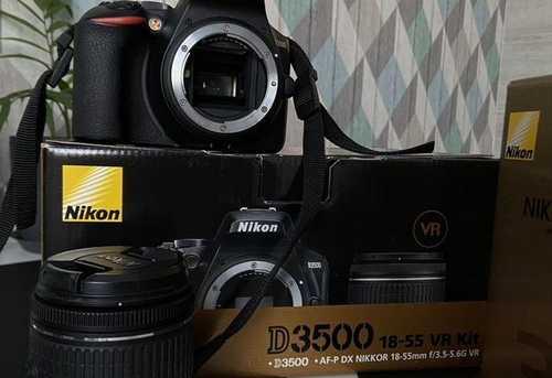 Зеркальный фотоаппарат Nikon 18-55VR Kit D3500