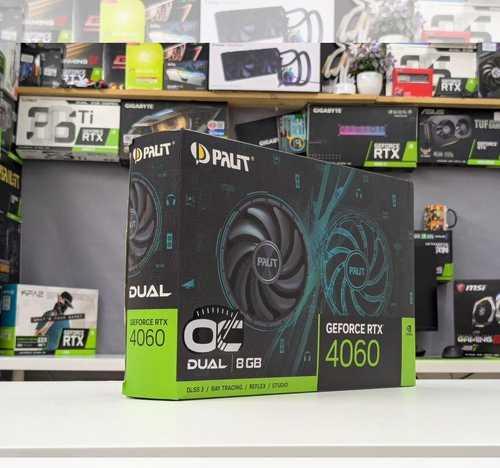 Palit RTX 4060 8GB OC / Игровая видеокарта