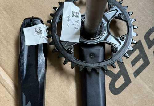 Шатуны Shimano SLX m7100 170мм новые