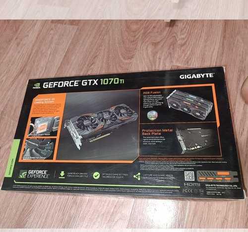 Видеокарта Nvidia GTX 1070 ti