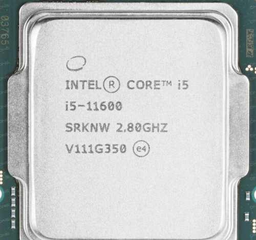 Процессор Intel core i5 11600