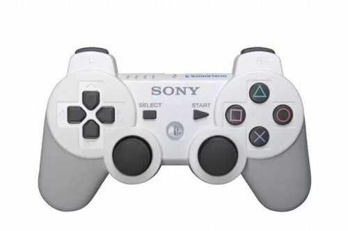 Геймпад DualShock 3 sixasix для PS3 (Белый)