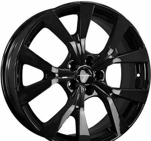 Khomen Wheels KHW1906 (Dongfeng AX7) 7 \R19 5x108 ET45.0 D65.1 Black-FP Литые