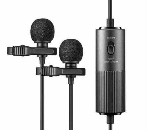 Микрофон петличный Godox LMD-40C двойной гарантия