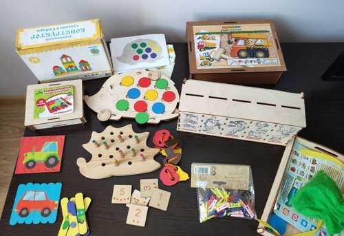 Развивающие деревянные игрушки