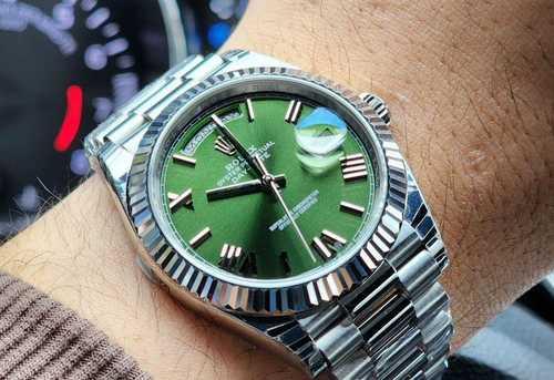 Часы Rolex Daydate green dial