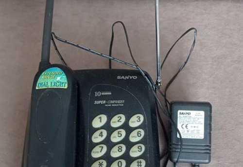 Телефон (радиотелефон) стационарный sanyo CLT538