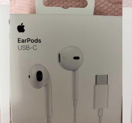 Коробка от earpods USB-C США