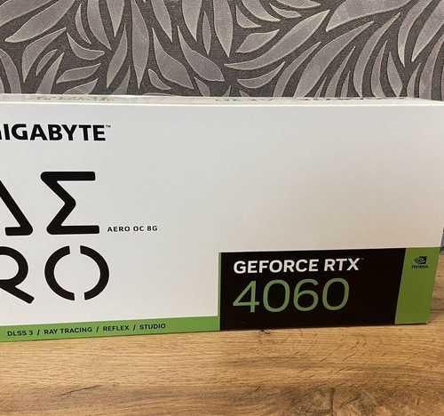 Gigabyte RTX 4060 aero белая/ новая