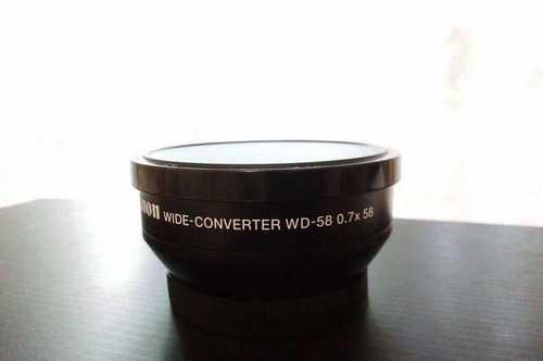 Насадка Canon wide-converter wd-58 0.7x58