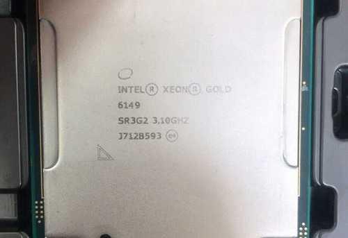 Процессор Intel Xeon Gold 6149, 3.4GHz, LGA3647