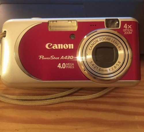 Фотоаппарат canon powershot A430