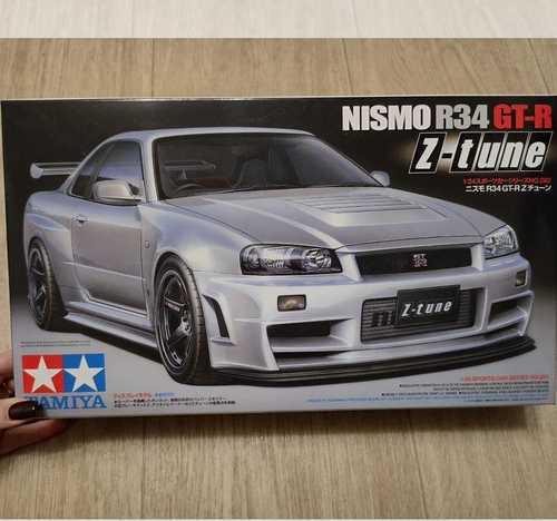 Сборная модель nissan GT-R 34