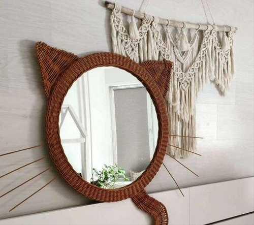 Зеркало плетеное