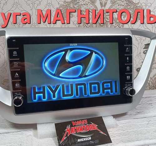 Магнитола Hyundai Solaris 2 андроид 3/32 Гб новая