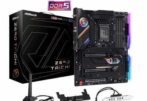 Материнская плата Asrock z6690 Taichi DDR5 +12600k