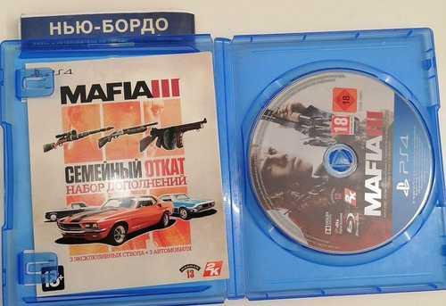 Игра для приставки ps4 "Mafia 3"