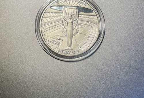 Памятная медаль Мексика 1970, серебро
