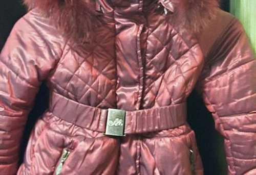 Куртка пальто для девочки 92 98 Monalisa