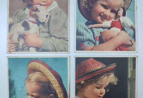 Старинные немецкие открытки/портреты детей