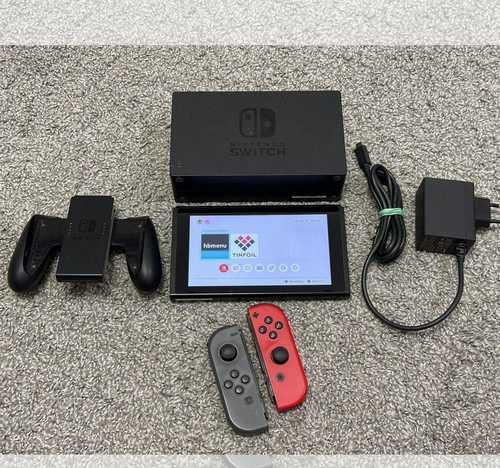 Прошитая Nintendo Switch Rev 1 256gb