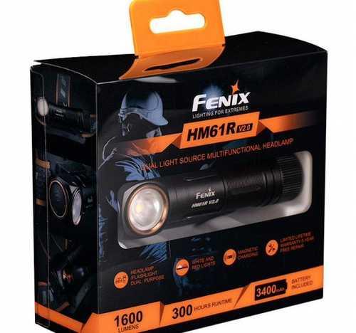 Фонарь Fenix HM61R V2.0 1600 Lumen IP68