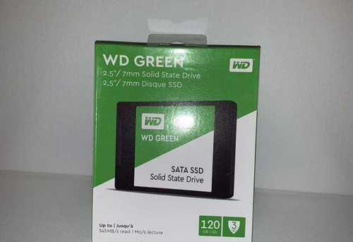 SSD Wd green 120 gb