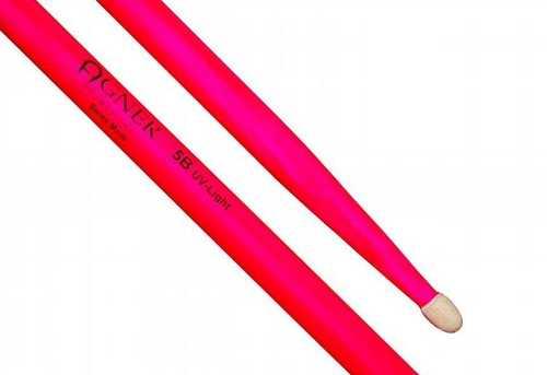 Барабанные палочки Agner 5B UV-Light Розовые (AN5B