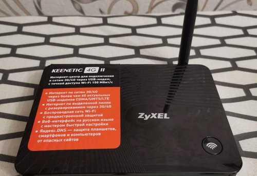 Роутер с USB Zyxel Keenetic 4G II