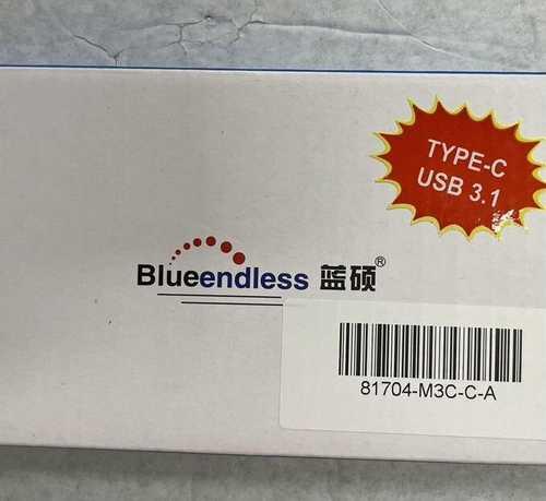 Внешний диск Blueendless SSD Type-C 1Tb Интерфейс