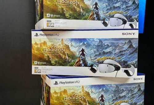 Шлем sony ps 5 vr2 c игрой horizon новый