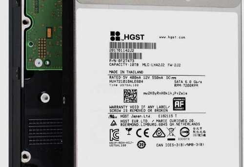 Жёсткий диск 10TB hgst