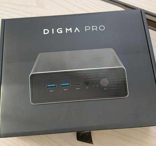 Неттоп digma PRO Minimax U1 i3, 8Гб, SSD 256 Гб