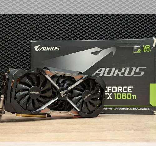 Видеокарта Gigabyte GTX 1080 Ti 11GB Aorus