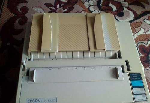 Принтер Epson LX-800 матричный (ретро)