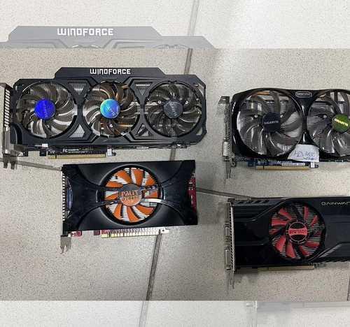 Видеокарты GTX 770-4gb/GTX550ti/GTS450/HD7850