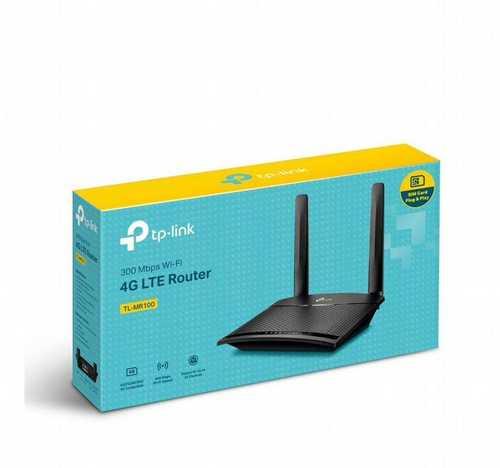 Wifi роутер TP-Link N300 4G LTE(TL-MR 100)
