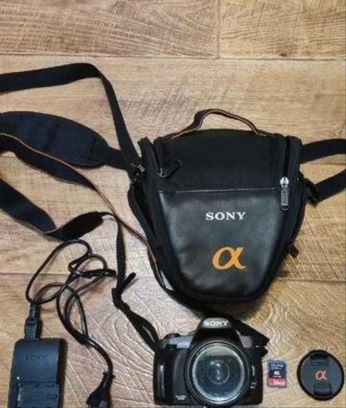 Зеркальный фотоаппарат Sony Alpha dslr-A330 Kit