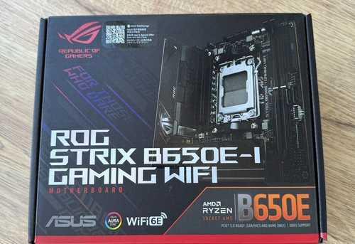 Asus ROG strix B650E-I gaming wifi