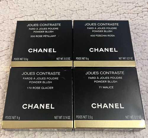 Chanel Joues Contraste