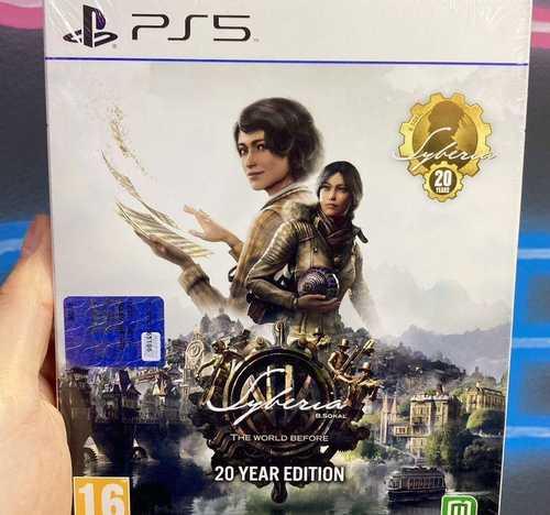 Диск ps5 Syberia The World before 20 yerar Edition