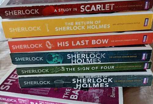 Коллекция книг о Шерлоке Холмсе BBC Books на англ
