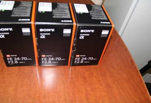 Объектив Sony FE 24-70mm f/2.8 GM II